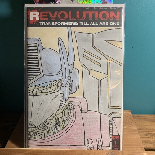 Transformers Revolution #1 Original Artwork Cover By Derek Paschal 1 Of ...