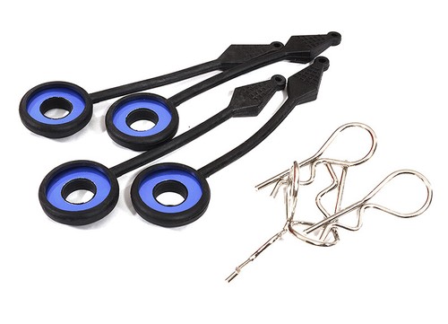 Large Body Pin w/ Holder System (4) for 1/8 Scale | eBay