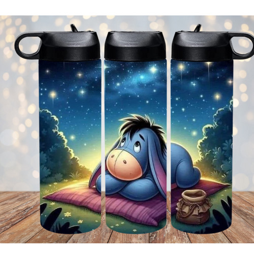 Eeyore Inspired 20 oz Insulated Stainless Steel Water Bottle | eBay
