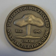 Nuclear Challenge Coin for sale | eBay