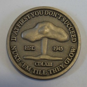 Nuclear Challenge Coin for sale | eBay