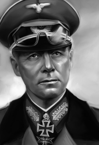 WW2 German Wehrmacht General Field Marshal Rommel Picture | eBay