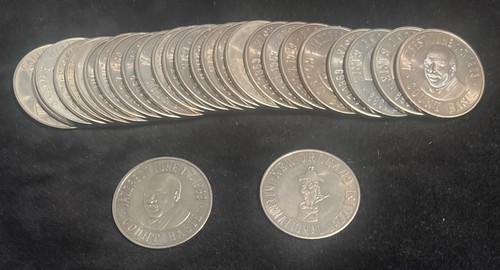 Lot of 22 - 1969 New Orleans Jazz Festival- Count Basie Coin Medal ...