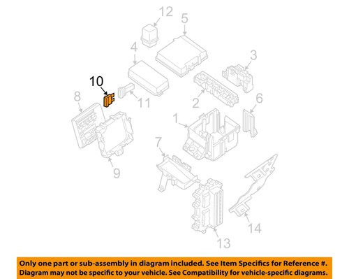 24319C9915 Genuine Nissan Fuse 24319-c9915 for sale online | eBay