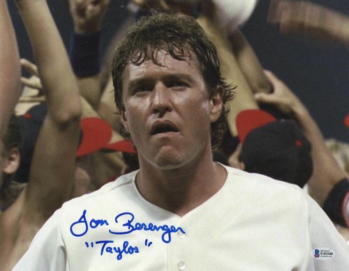 TOM BERENGER SIGNED 11X14 PHOTO MAJOR LEAGUE AUTHENTIC AUTOGRAPH ...
