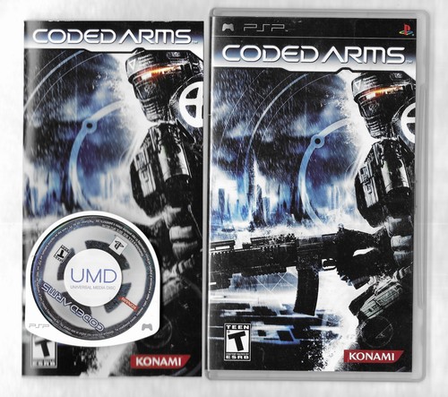 CODED ARMS Sony PSP disc, case and manual | eBay