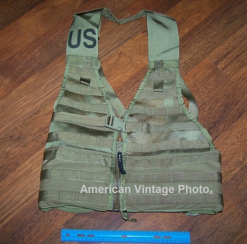 Vest Fighting Load Carrier FLC USMC MOLLE Coyote Genuine Issue Military ...