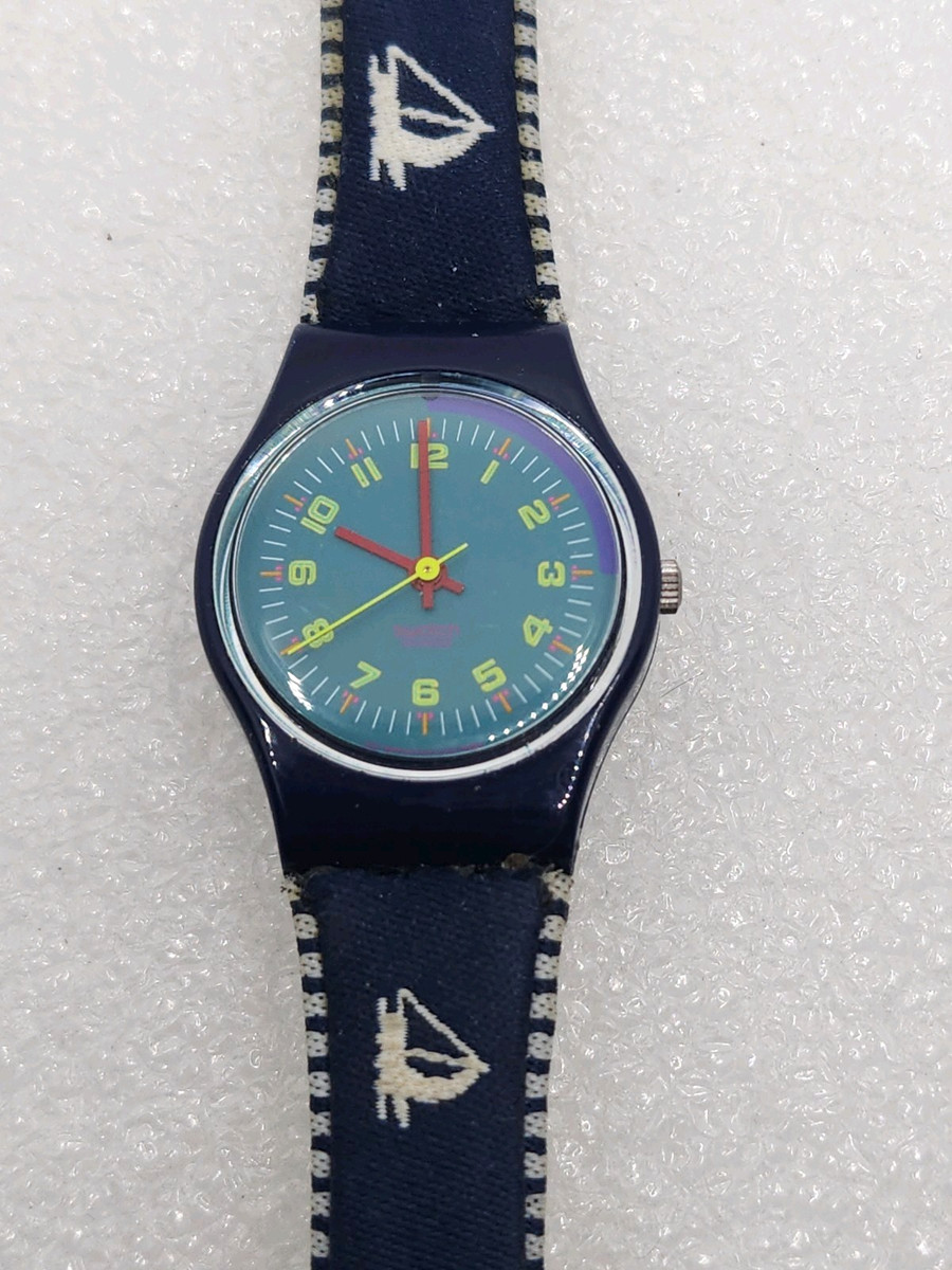 Swatch Canvas Band Quartz Wristwatches for sale | eBay Swatch Canvas Band Quartz Wristwatches for sale | eBay