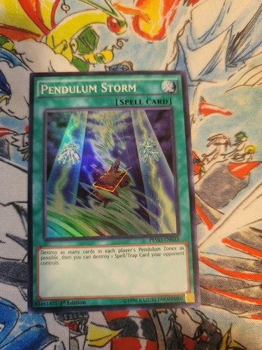 YuGioh Pendulum Storm NM (1st Ed.) PEVO-EN035 Super Rare Card | eBay