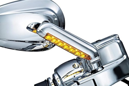Kuryakyn - 1757 - Lighted Mirror Stem Covers | Taiwan