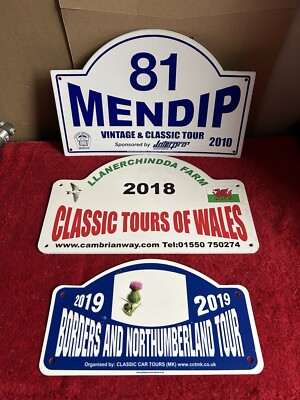 Rally Plaque in Automobilia in Collectables for sale | eBay