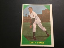 Lefty Gomez Baseball Trading Card Database