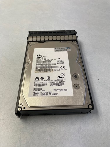 516828-B21,517354-001 HP 600GB 15K 3.5 SAS DP 6G ENT HDD W/TRAY ...
