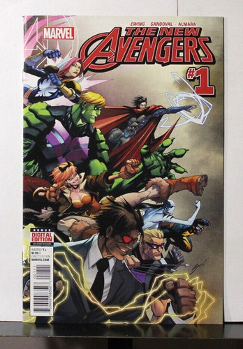 New Avengers Comic #1 Cover A Gerardo Sandoval First Print 2015 Al Ewing | eBay