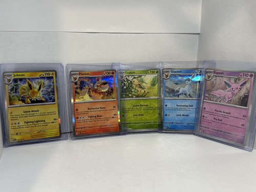 Pokémon Prismatic Evolutions Lot (5 Cards) – All From Prismatic ...