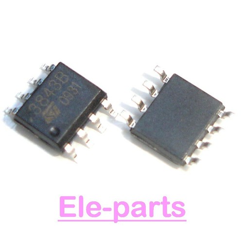 10 PCS UC3843BD SOP-8 UC3843B UC3843 3843B SMD-8 CONTROLLERS IC Chip | eBay