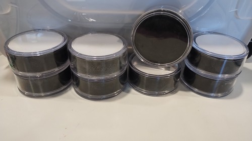 8 hockey pucks with each individual puck tube | eBay