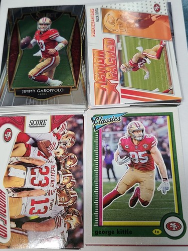 San Francisco 49ers Cards Lot of 34 Mixed Sets Listed in Description ...
