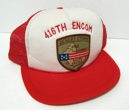 DESERT STORM ARMY CAP - 416TH ENCOM - Worn by 2 Star General | eBay