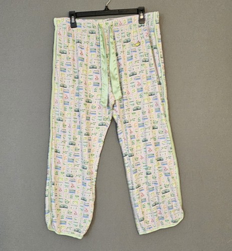 Magnolia Lane Masters Tournament Logo Womens L Golf Augusta Pajama ...