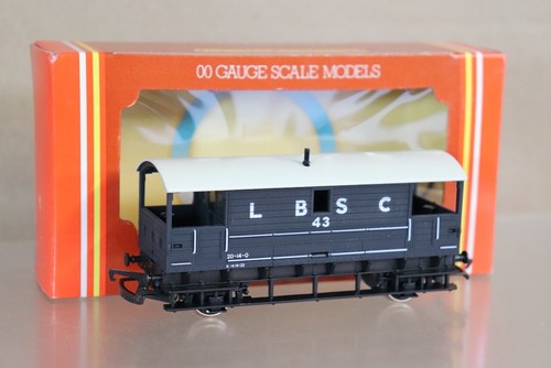 Hornby R019 LBSC Brake Van 43 Grey 00 Gauge for sale online | eBay