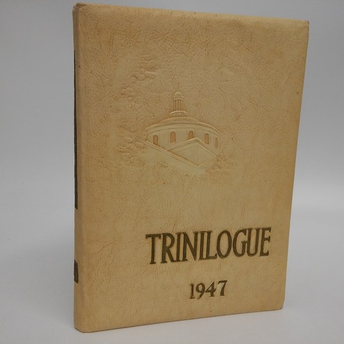 Trinity College Yearbook-1947-Washington D.C.-Trinilogue | eBay