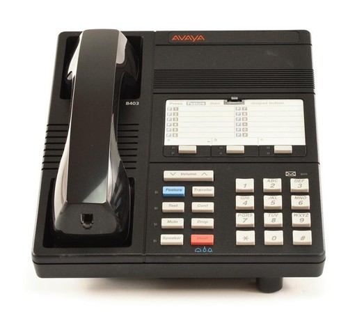 Fully Refurbished Avaya Definity 8403 Phone (Black) | eBay