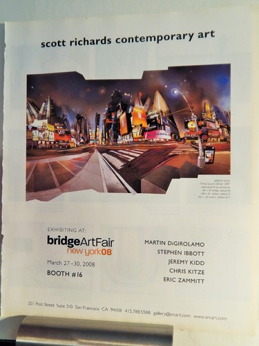 JEREMY KIDD ART PIECE VTG ORIG 2008 ADVERTISEMENT | eBay