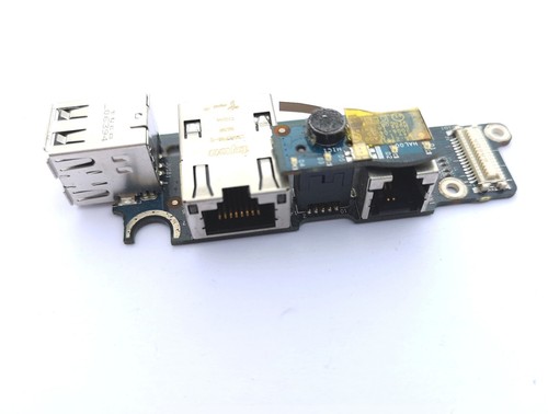 DELL D630 PP18L PA10 PA12 Carte Module USB RJ45 RJ11 LS-2792P | eBay