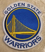 Golden State Warriors 3.75" Iron On Embroidered Patch~USA Seller~FREE ...
