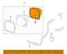 NEW GM OEM HEADLIGHT HEAD LIGHT LAMP- SEALED BEAM MOUNT RING GMC CHEVY ...