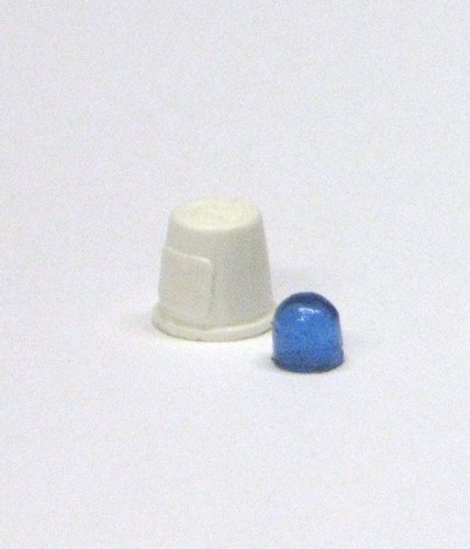 1:24 1:25 scale model resin beacon with siren skirt blue police light ...