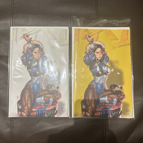 SDCC 2025 KRS Chun Li Comics Street Fighter #1 Tradeless Cover Set ...