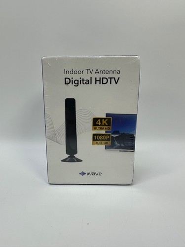 Wave Indoor TV Antenna 4K Ultra HD 1080P Full HD Digital HDTV 120+ Mile ...