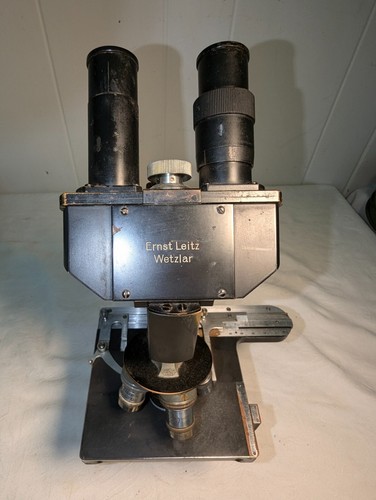 Ernst Leitz Wetzlar Binocular Microscope | eBay