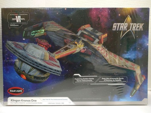 Polar Lights #997M Star Trek - Klingon Kronos One -1/350 Scale Plastic ...