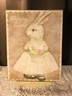 Primitive Easter Sign Shelf Blocks~Easter Greetings Vintage Bunny Wood ...