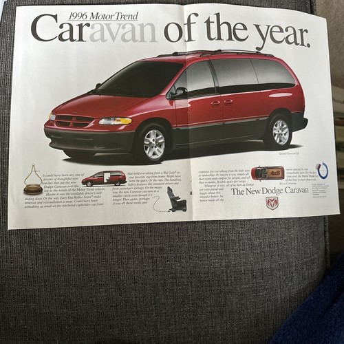 1996 Dodge Grand Caravan LE Advertisement Minivan Ad | eBay