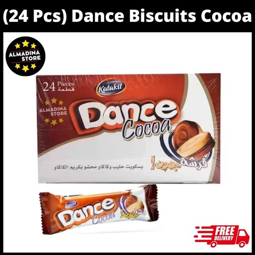 1 Pack X 24 Pcs Katakit Dance Cocoa Biscuits Halal بسكويت دانس | eBay