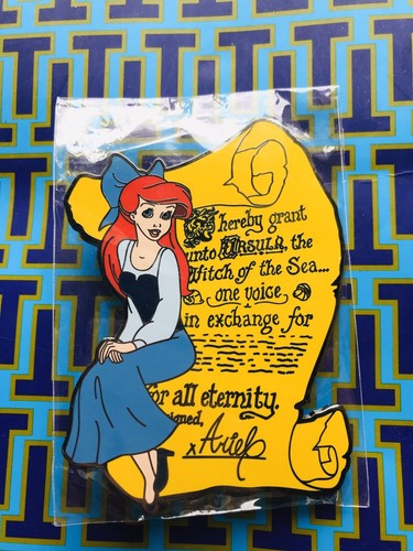 Ariel Contract Disney Ariel Fantasy Pin LE 100 HTF Little Mermaid Rare ...