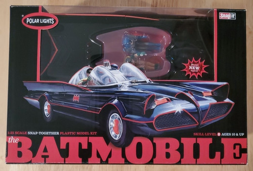 Polar Lights BATMOBILE Plastic Model Kit 1:25 Scale Skill Level 2 ...