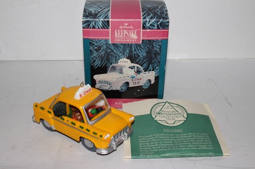 1990 Hallmark Santa Claus Taxi with Box | eBay