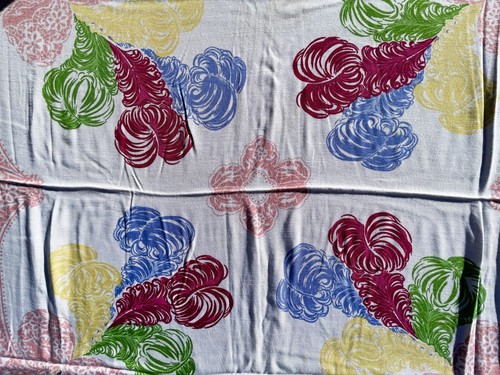 Plume Feather Bouquet Red Green Pink Blue Ostrich Ribbon Bows Vintage ...