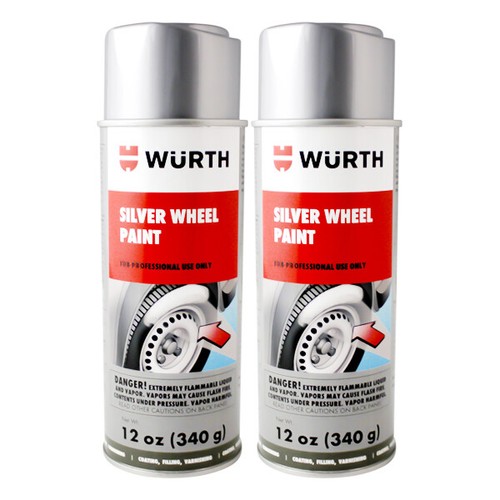 Wurth German Silver Wheel Paint 12 oz Spray Paint 0893339108 | For BMW ...