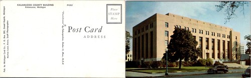 Vintage Kalamazoo County Building MI Postcard Unused 51353 | eBay