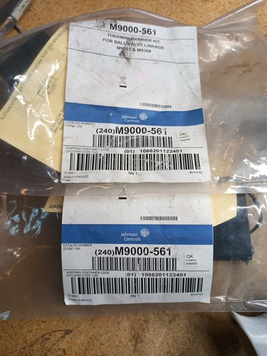 Johnson Controls M9000-561 Thermal Barrier Kit , Ball Valve Linkage LOT ...