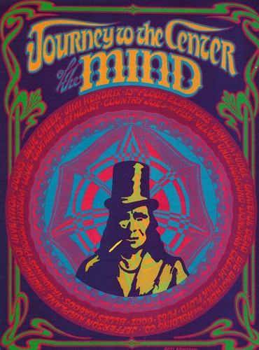1981 PSYCHEDELIC JOURNEY Original Vintage Print Ad Center of the Mind ...