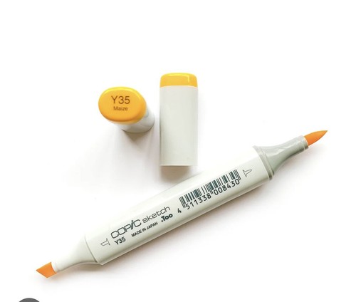 COPIC Sketch Marker Maize Y35 | eBay