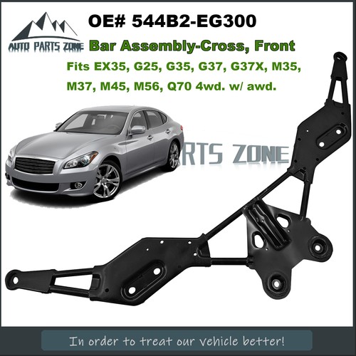 Front Subframe Crossmember Brace Bracket For Infiniti M35 M45 G37 ...