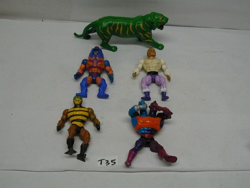 Vintage Lot of 5 1980s Mattel He-Man Masters of the Universe Action ...